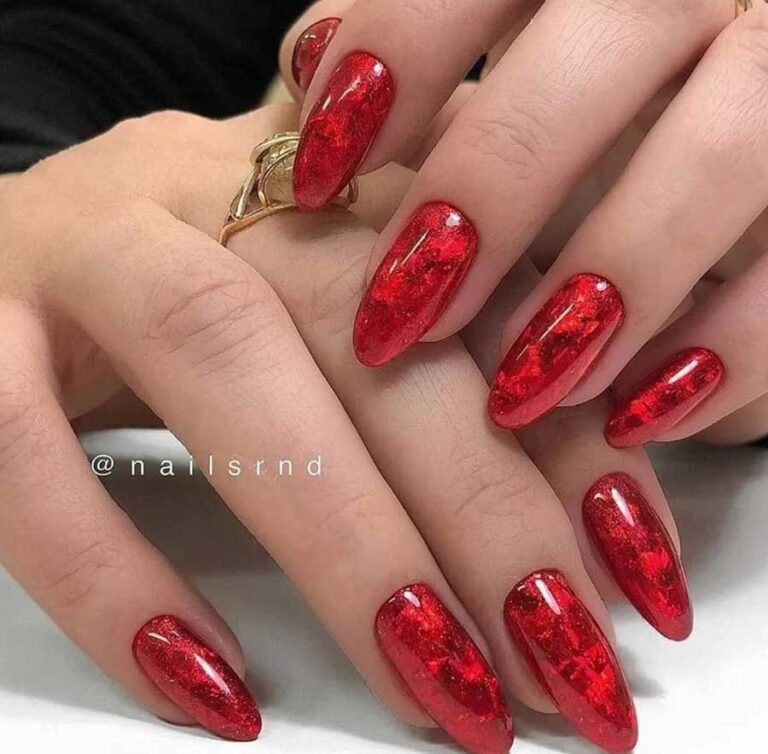 30 Unhas Decoradas Vermelhas Delicadas Chiques Dia Dos Namorados