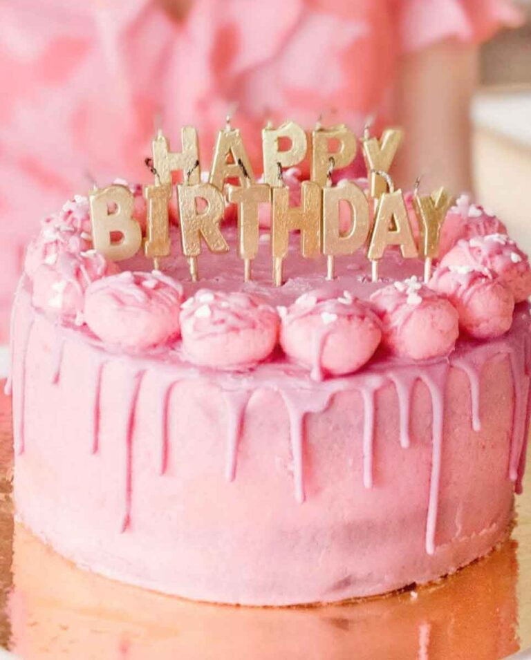 Ideias de Bolo Rosa com Dourado (Pink, Rose Gold e +) - Mulher Além da Mãe