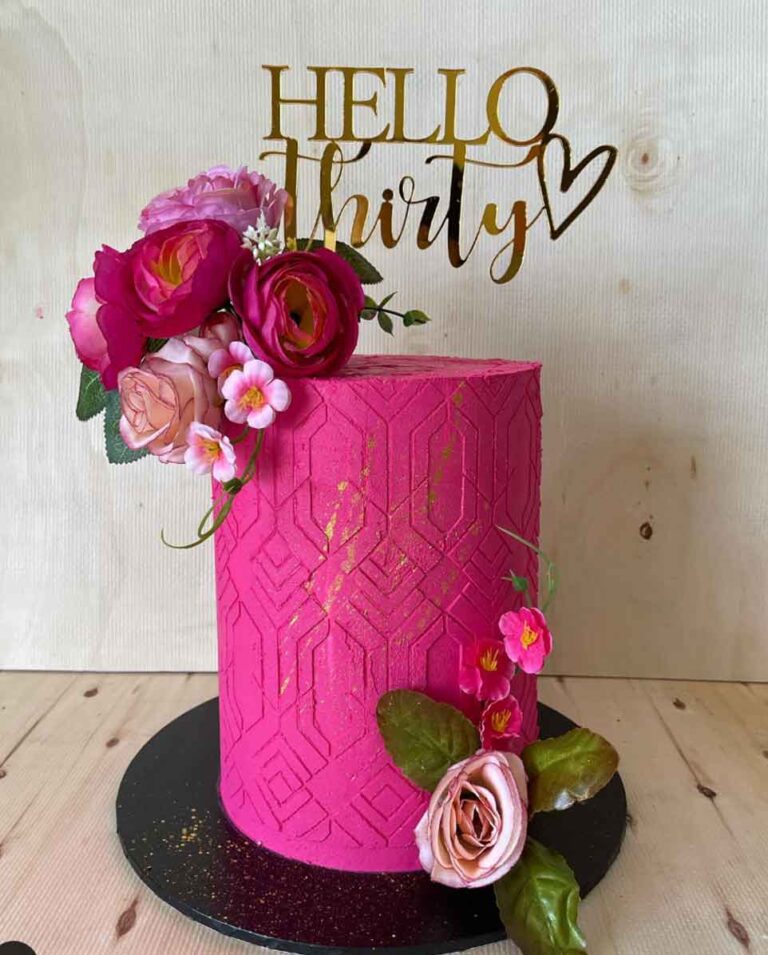 Ideias de Bolo Rosa com Dourado (Pink, Rose Gold e +) - Mulher Além da Mãe