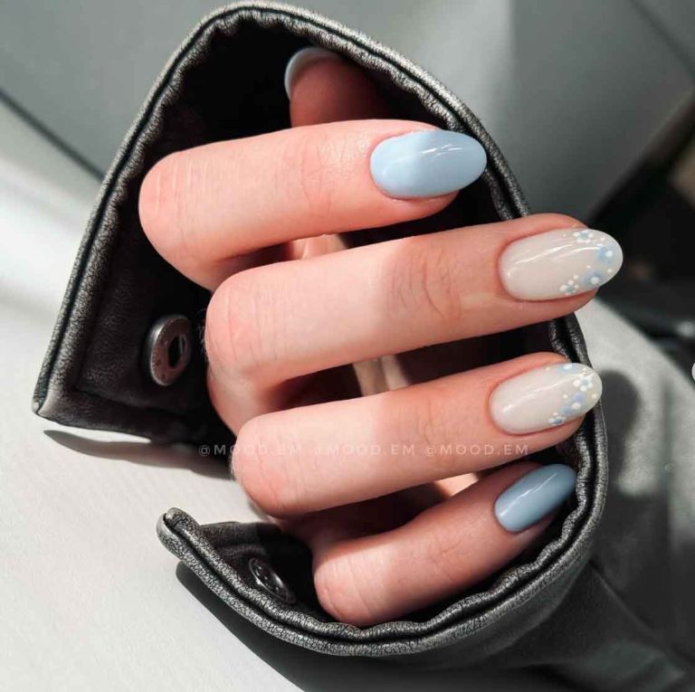 50+ Ideias de Unha Azul Bebê para Qualquer Ocasião - Mulher Além da Mãe