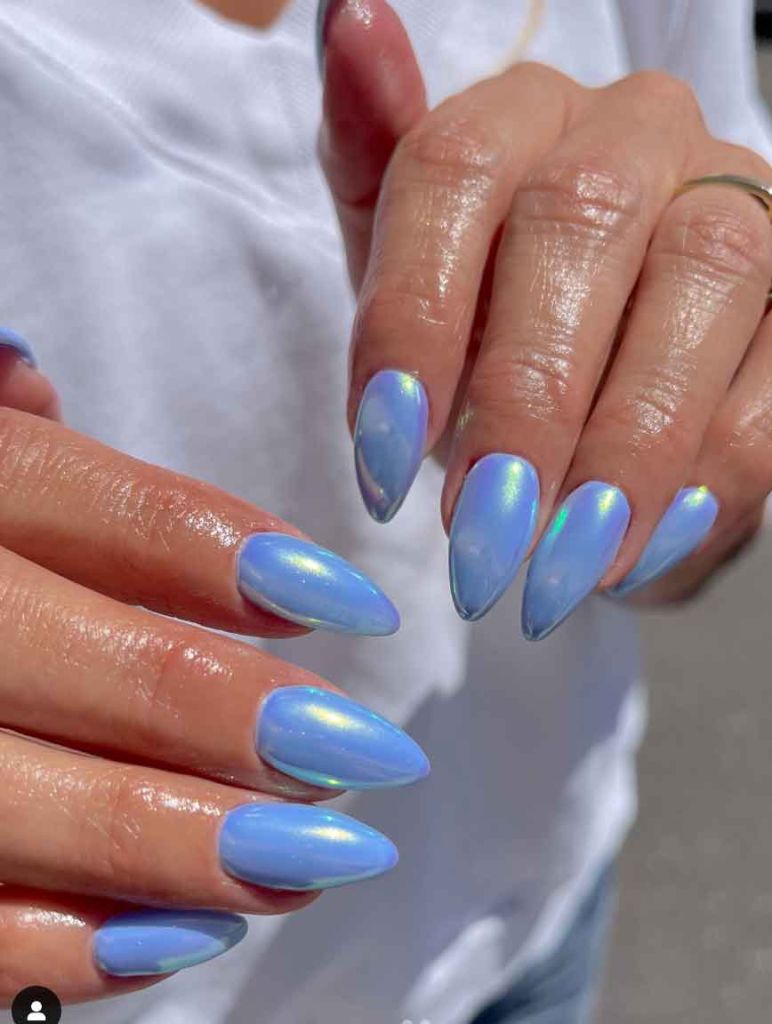 50+ Ideias de Unha Azul Bebê para Qualquer Ocasião - Mulher Além da Mãe